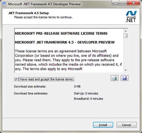 Net Framework Developer Preview 45 Offline Installer Windows 8 And 7 ~ Master Dhedi™