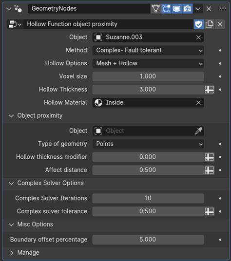 Hollow Geometry Node Tool By Chris Chappell Download Free STL Model Printables Com
