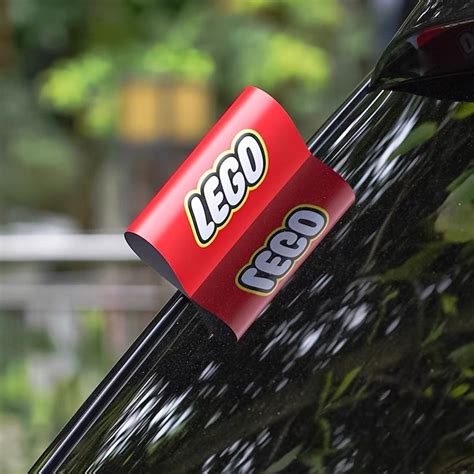 Lego Printed Label Sticker For Car Lego Sticker Etsy