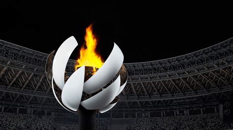 Nendo Creates Spherical Olympic Cauldron With Hydrogen Flame