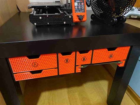 Stl File Printer Drawers For Ikea Lack Table 🖨️ 3mf And Gcode・3d