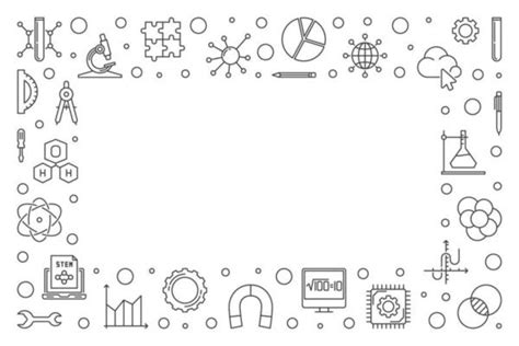 Science Border Vector Art Icons And Graphics For Free Download