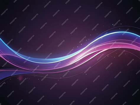 Abstract Line Background Template Dynamic Curves Lines Premium Ai Generated Image