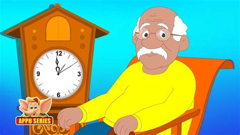 The Grandfather Clock Nursery Rhyme With Karaoke Clock Song For
