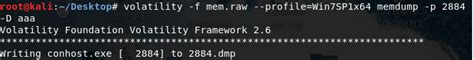 Ctf 内存取证的一些命令raw Ctf Csdn博客