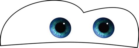 Para Sol Relampago Mcqueen Olhos