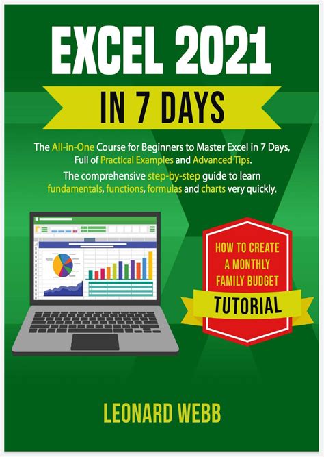 Excel 2021 In 7 Days The All In One Course To Master Excel Full Of