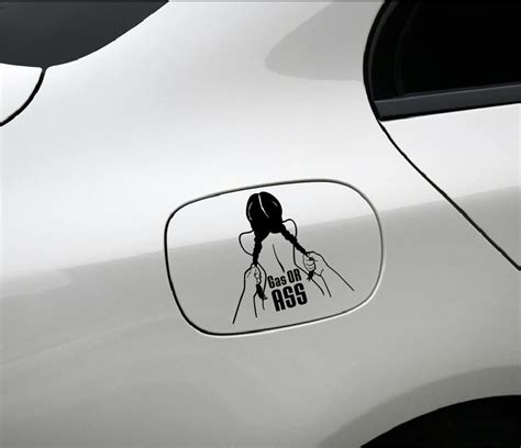 Funny Bikini Beauty Gas Or Ass Car Stickers Sexy Girl