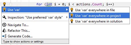 Fix In Scope JetBrains Rider Documentation