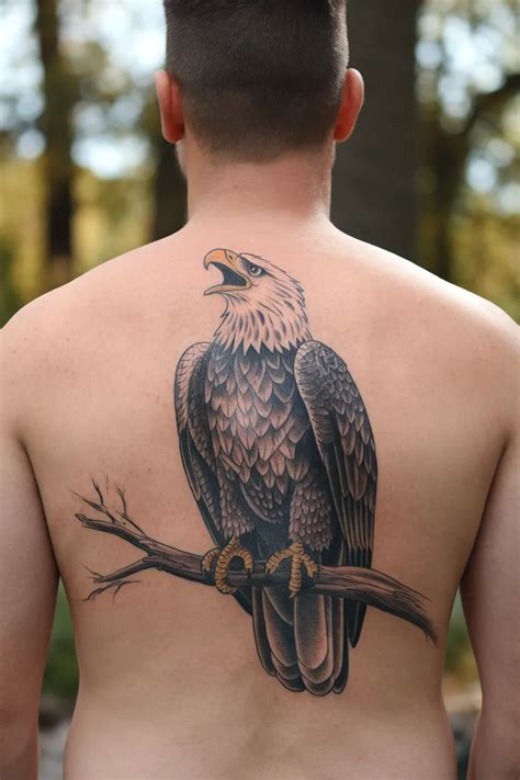 19 Eagle Tattoo Ideas On Back Thatll Make Your Heart Soar