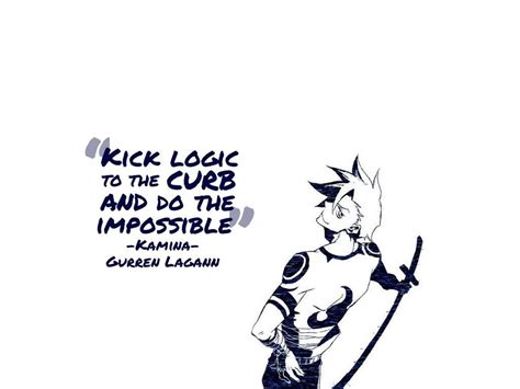 Pin By Mitchell Forhan On Animeanimation Anime Quotes Gurren Lagann