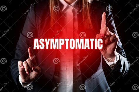 Hand Writing Sign Asymptomatic Internet Concept Act Action Or An Instance Of Referring To