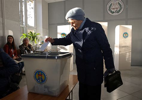 В Молдавии явка на парламентских выборах превысила 20 Газета Ru Новости