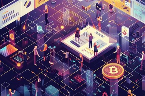 Digital Age Digitalization Networking Smart Concept Decentralization