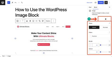 How To Use The WordPress Image Block Gutenberg