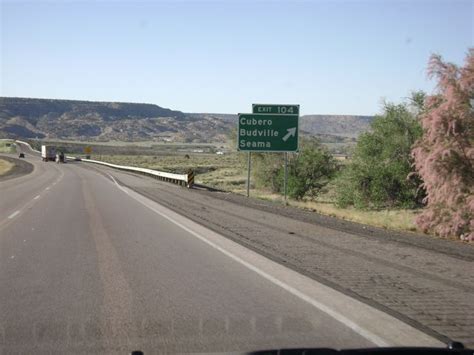 New Mexico Interstate 40 Eastbound Cross Country Roads