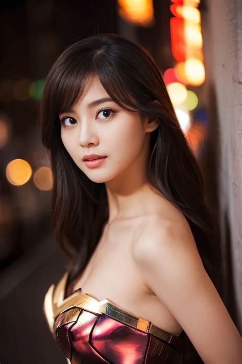傑作、1 美しい女の子、細かい目、腫れぼったい目、最高品質 超高解像度 現実 14 映画の照明、日本語、アジアの美しさ、韓国語、超美しい、美しい肌、体が前向きになる、顔のクローズ