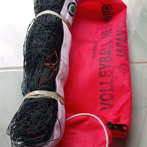 Jaring Net Bola Voli Gto Training Voley Ball Voli Pantai Bahan Jaring
