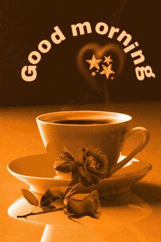 Good Morning Coffee With Flowers Coffee Cup With Good Morning Text