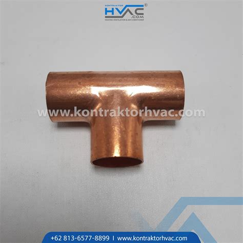 Tee Tembaga Sambungan Pipa Tembaga Tee Kontraktor Hvac