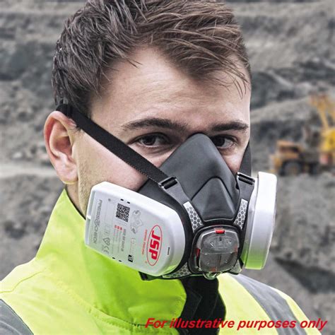 Jsp Force 8 Typhoon Valved Half Mask 2 X Abek1p3 Press To Check