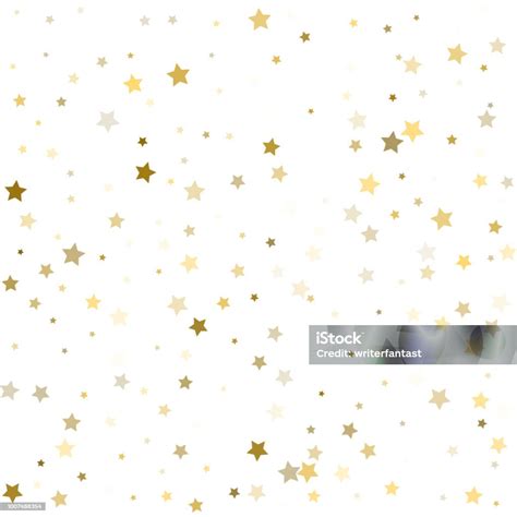 골드 별입니다 축 하 색종이 파티에 대 한 황금 추상 장식 떨어지는 생일 축 하 기념일 또는 이벤트 축제 축제 장식입니다 벡터 일러스트 레이 션 금 금속에 대한 스톡 벡터