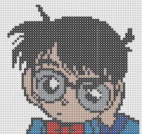 Detective Conan En Hama Beads Kristik