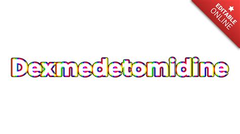 Dexmedetomidine Gio Yt Text Effect Generator