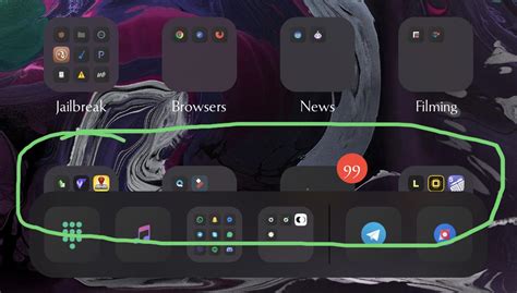 Question Any Solution For Overlapping Dock Icons With Homescreen