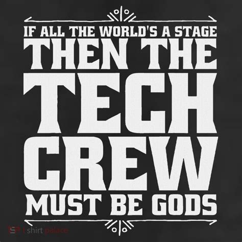 Funny Theater Tech Crew Stage Crew Hat Teeshirtpalace