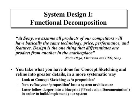 Ppt System Design Functional Decomposition Techniques Powerpoint Presentation Id4664615