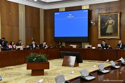 Vip76 Mn Хянан шалгах түр хороо байгуулах тухай тогтоолын төслийг хэлэлцлээ