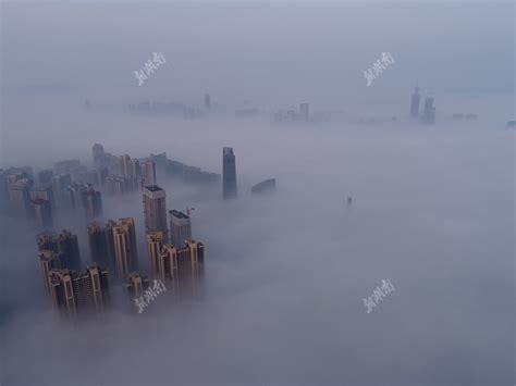 长沙大雾笼罩 城市变身天空之城 焦点图 湖南在线 华声在线