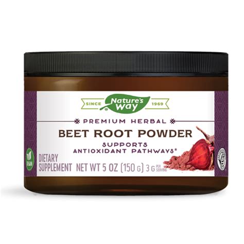 Beet Root Червено Цвекло Корен за детоксикация и пречистване 500мг х100 капсули Natures Way