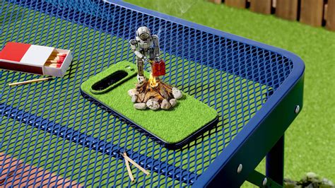 This Ridiculous Dbrand Skin Lets You Touch Grass Without Ever Putting