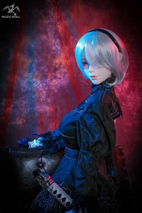 Popular Game Character Sex Doll 2b 163cm Free Doll Same Clothes Mailovedoll