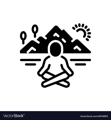 Calm Royalty Free Vector Image Vectorstock