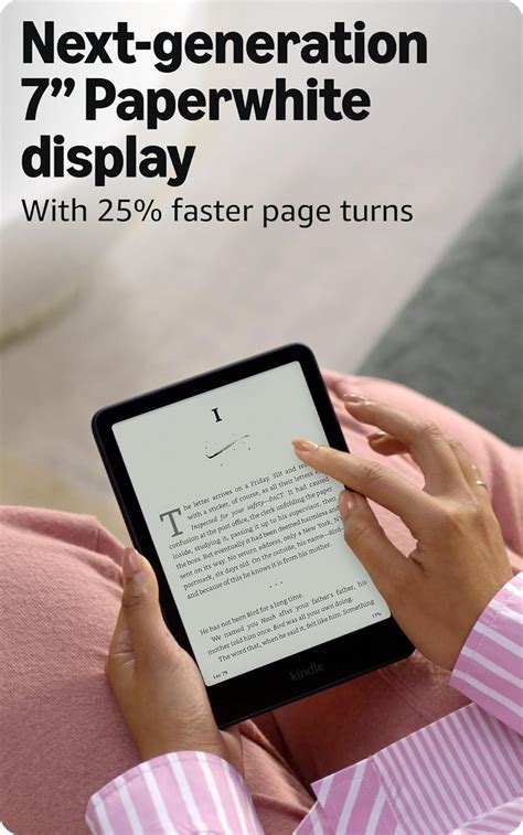 Amazon Kindle Paperwhite 16gb 12th Generation User Manual