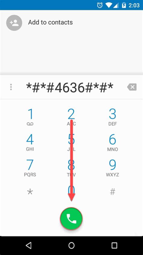 Инженерное меню Android как зайти настроить выйти