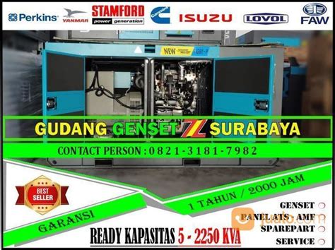 Generator Perkins 30 Kva Genset 30 Kva Perkins Stamford Di Kota