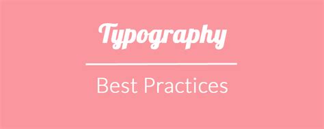 The All Inclusive Guide To Web Typography Best Practices Bootstrapbay