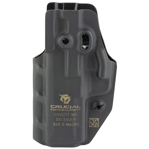 Crucial Concealment Sig P365 X Macro Iwb Kydex Holster