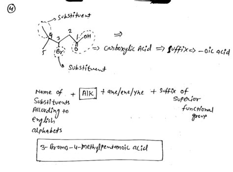 4 Give The Iupac Name For The Molecule Shown Careful With Spelling