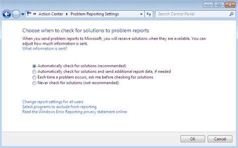 How To Disable Windows Error Reporting Sysops