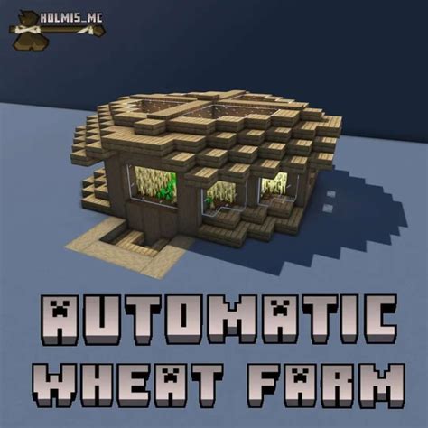 Автоматическая ферма пшеницы Minecraft Style Гайды и постройки Майнкрафт ВКонтакте