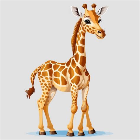 Premium Vector Giraffe Vector