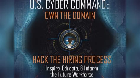 DVIDS Video U S Cyber Command Hack The Hiring Process