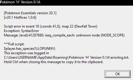 RPGM Onhold Pokémon H Version v B Sintax Error F zone Adult Games Comics