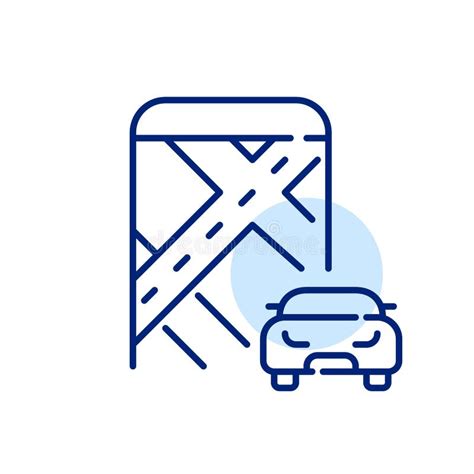 smartphone app for navigation and route planning map and car pixel