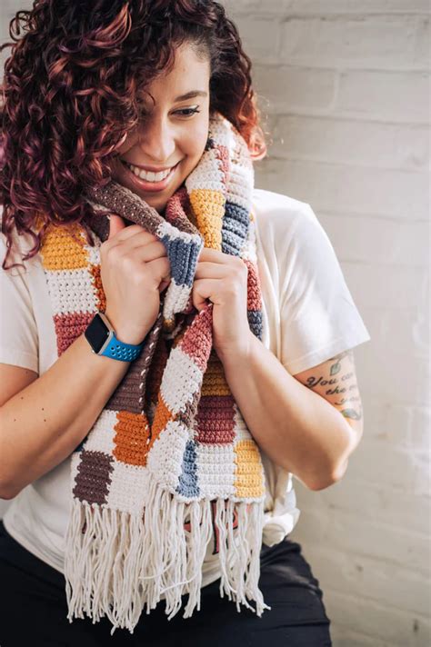Patchwork Scarf Bepatterns Patchwork Scarf Bepatterns